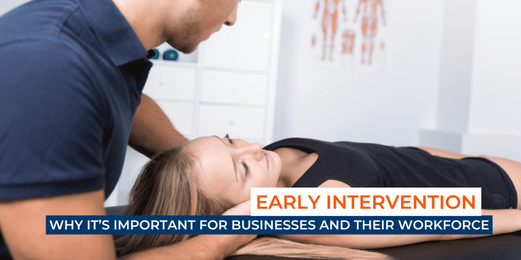 Early intervention in businesses and workforce | Precision Physio