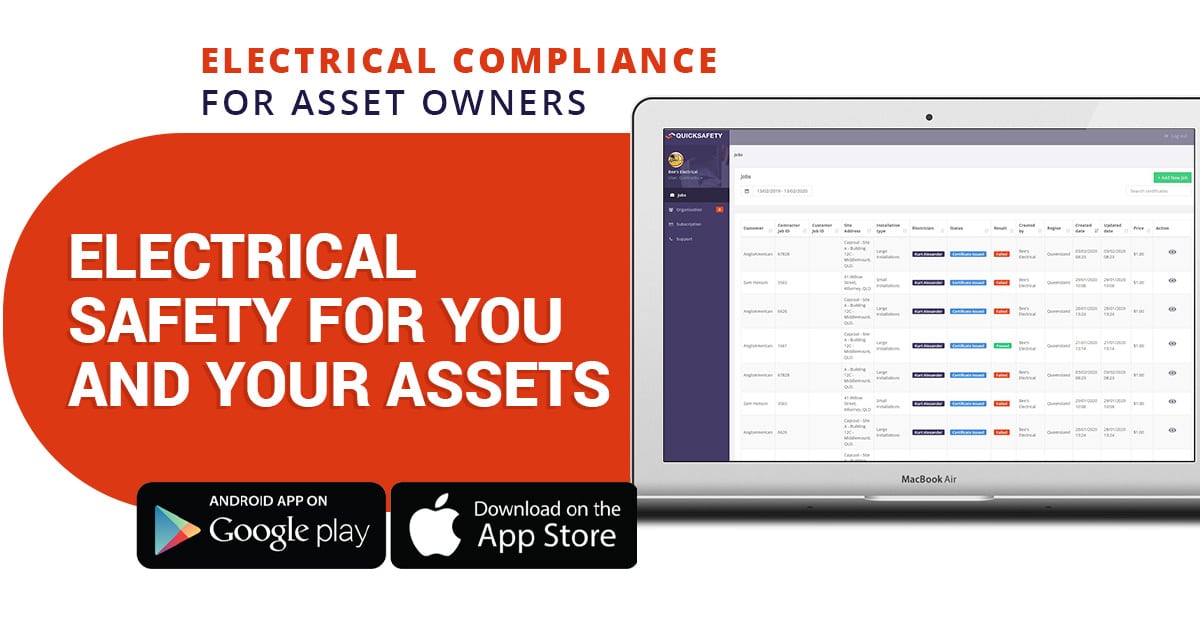 Electrical Apps For Certificate Of Compliance Pricing - QuickSafety