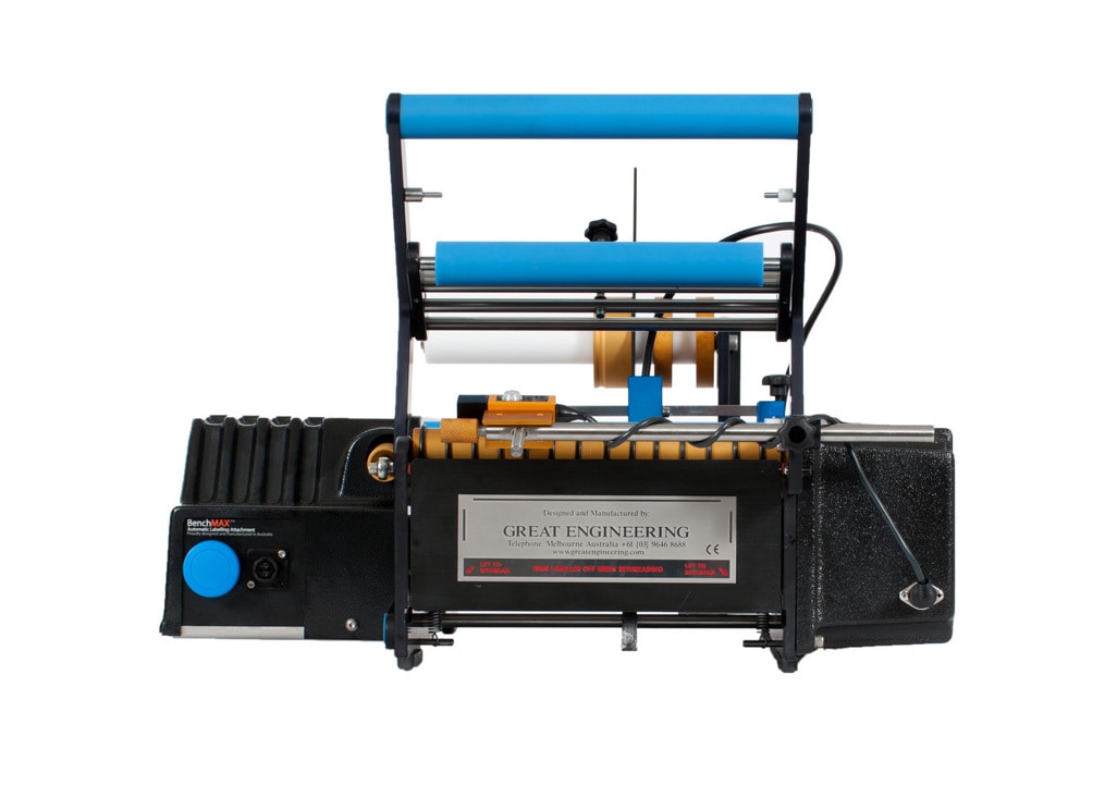 BenchMAX Semi-Automatic Bottle Labelling Machine | Rentafill