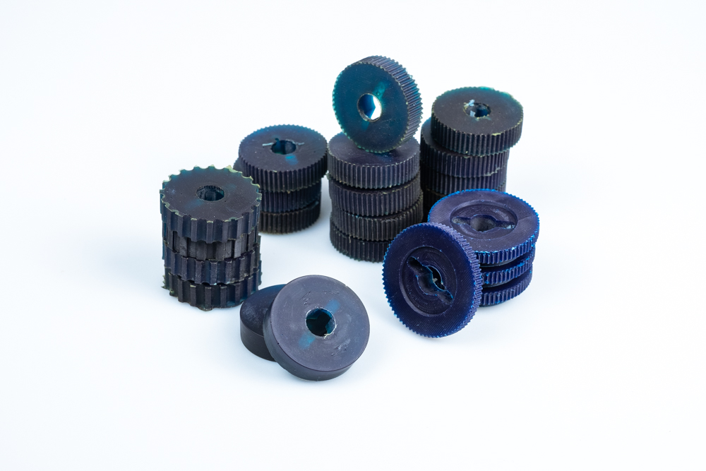 Trigger head polyurethane capping wheels (FINE) | RENTAFILL