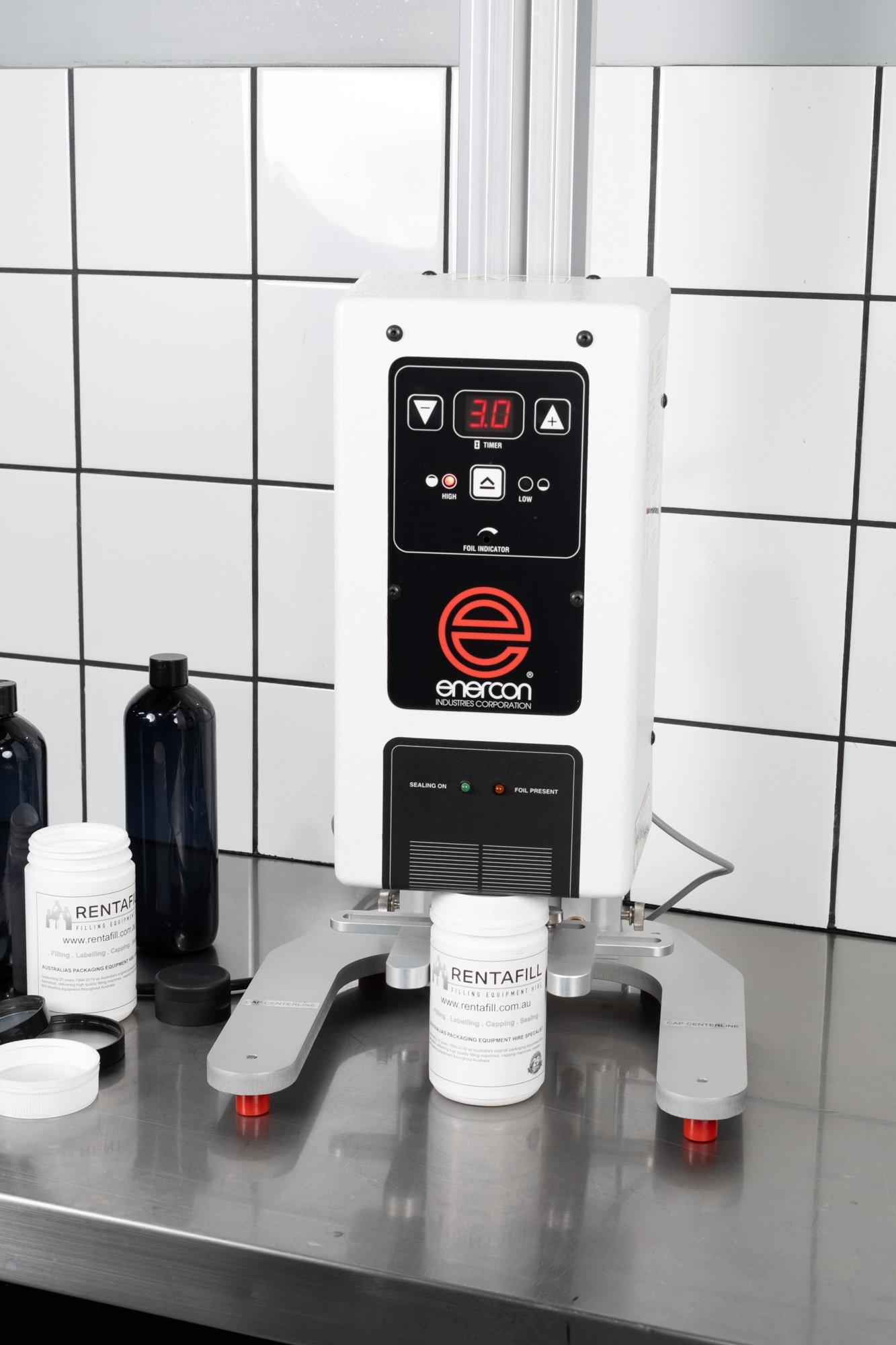 Enercon Auto Jr – Automatic Induction Sealer | Foil Cap Sealing Machine