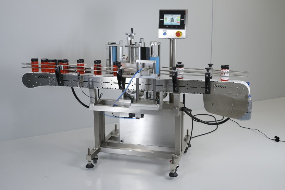Kleintek W Series – Automatic Inline Label Applicator | Australian Made