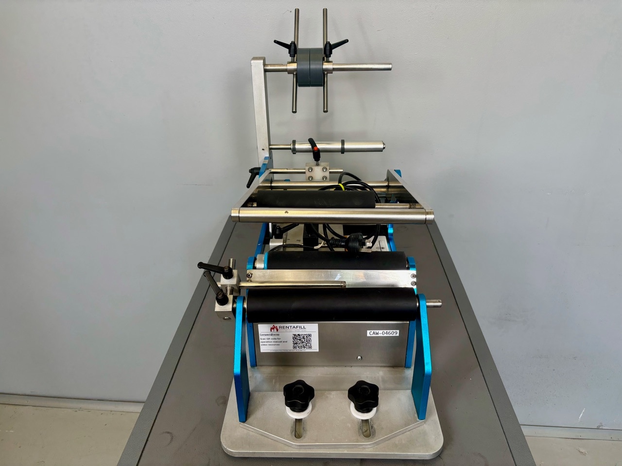 EX-RENTAL Compact-A-Wrap Semi-Auto Label Applicator. | RENTAFILL