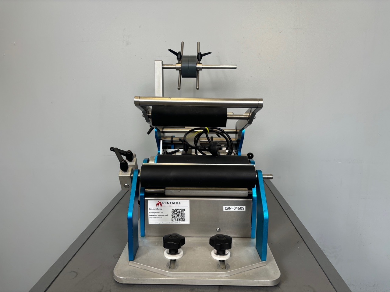 EX-RENTAL Compact-A-Wrap Semi-Auto Label Applicator. | RENTAFILL