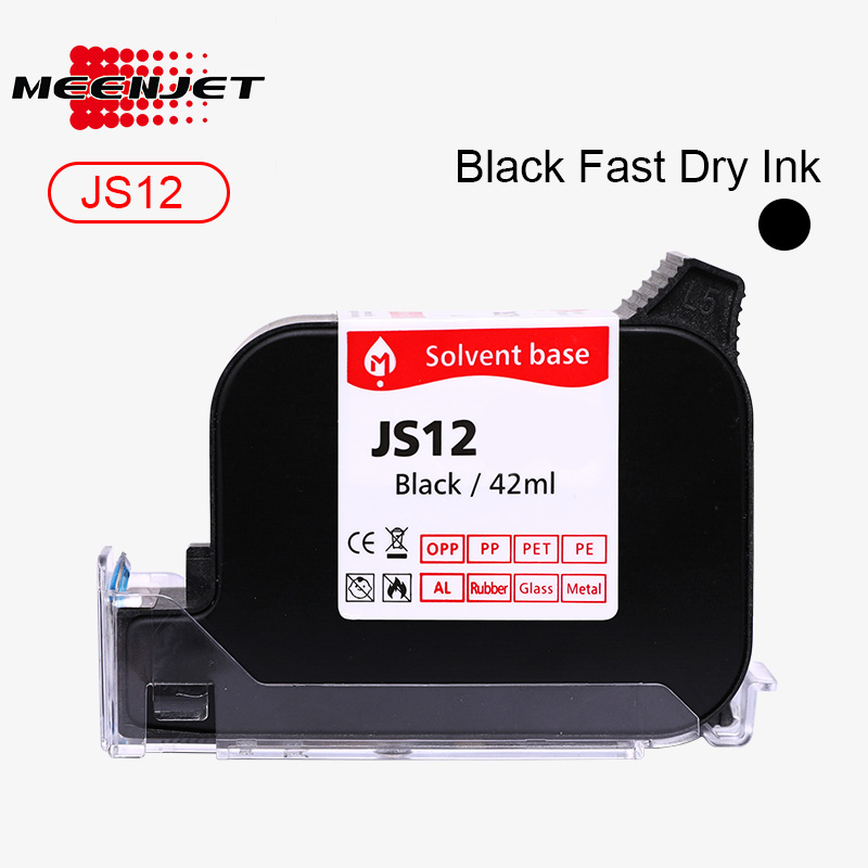 Meenjet JS12 solvent based ink cartridge | RENTAFILL