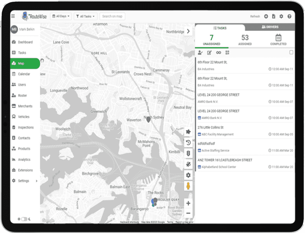 Routewise Features Overview – RouteWise
