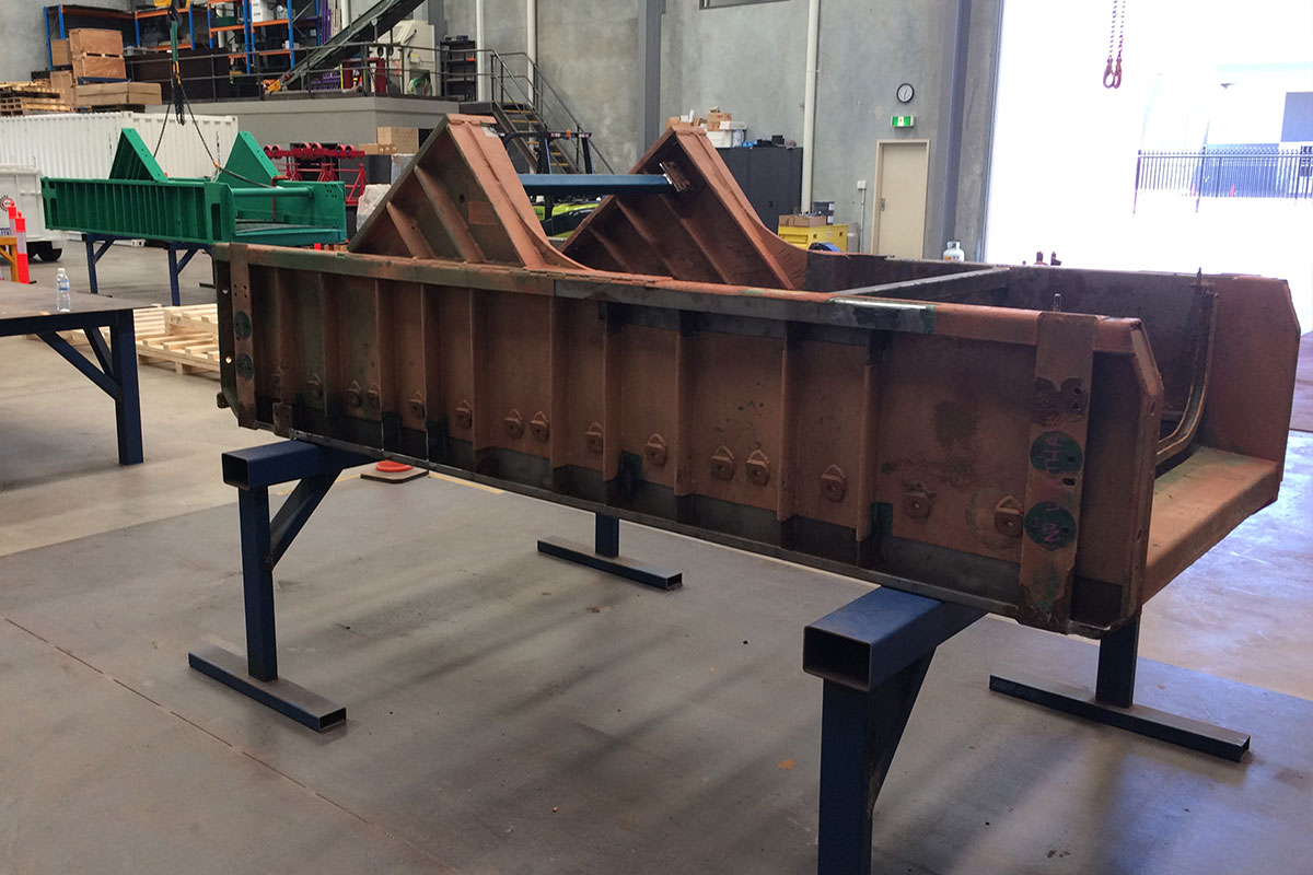Mining & Derrick Screens Refurbishment - RP Maintenance