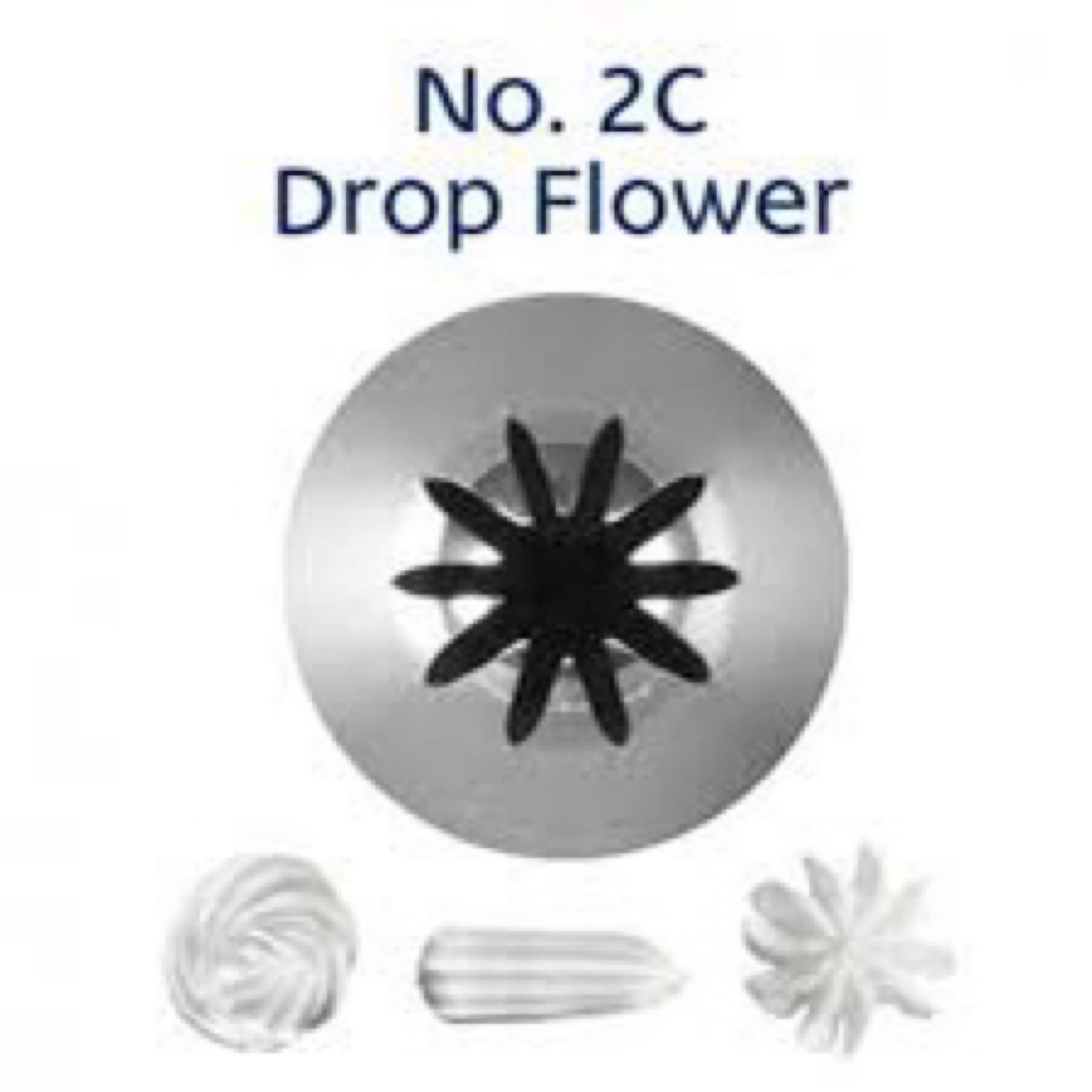 Loyal 2C Drop Flower Nozzle - Sharones Cakes & Things