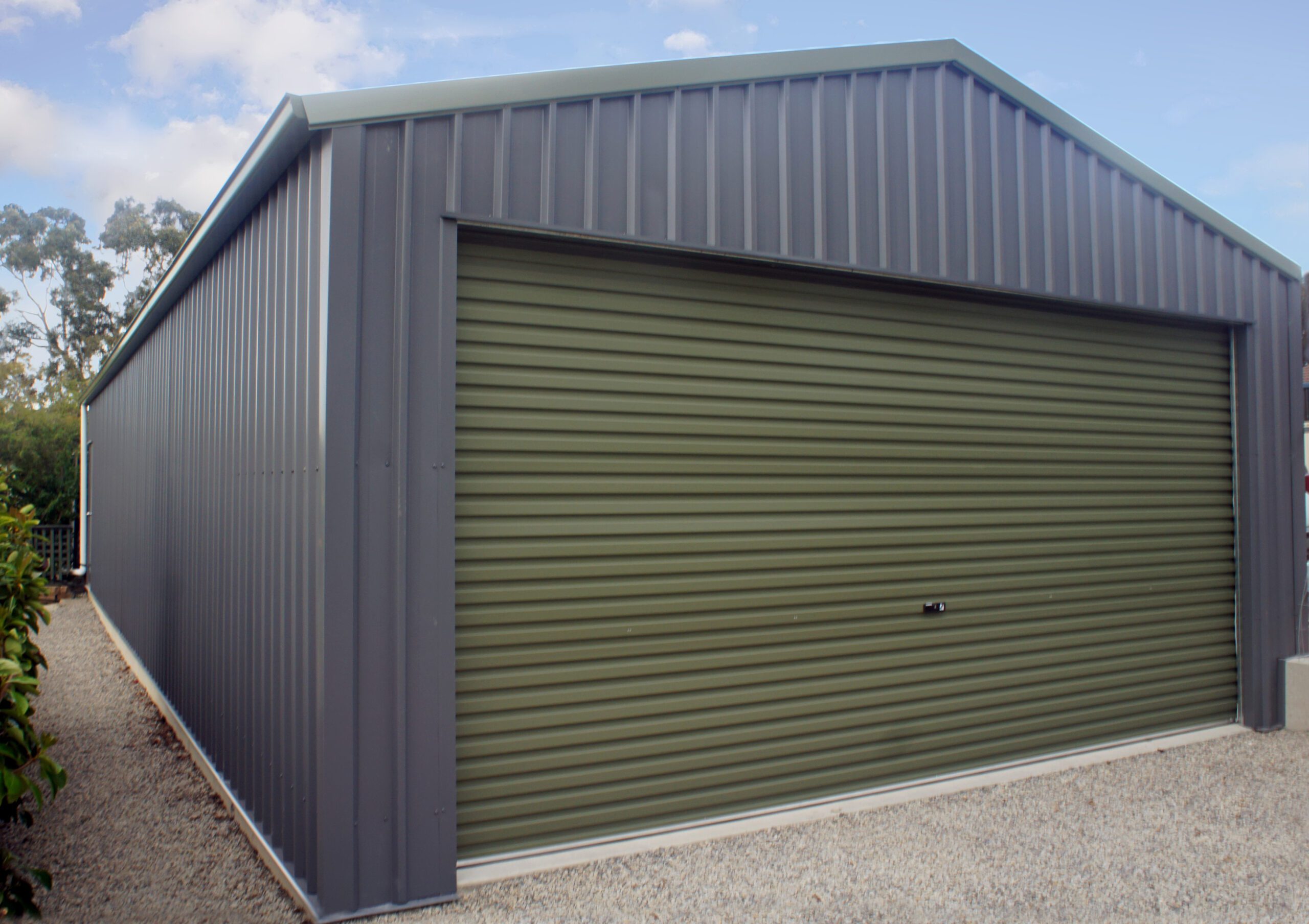 Custom Designed Residential Sheds - COLORBOND, Australian Made, Built ...