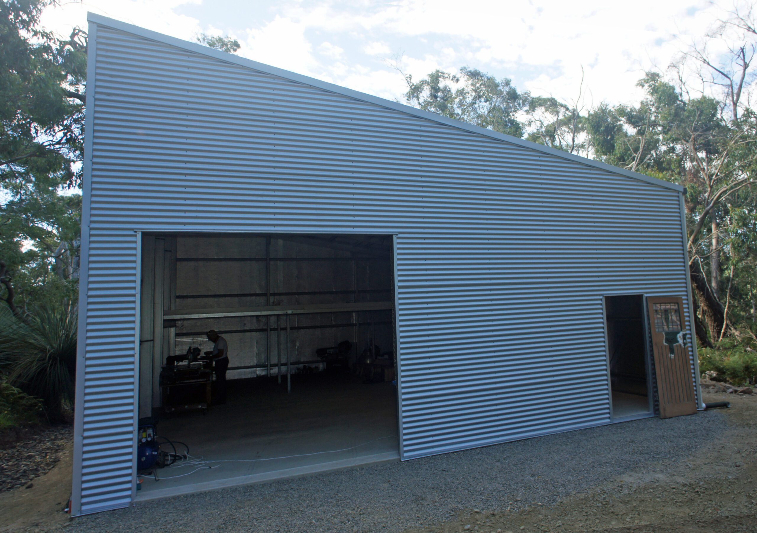 Custom Designed Residential Sheds - COLORBOND, Australian Made, Built ...