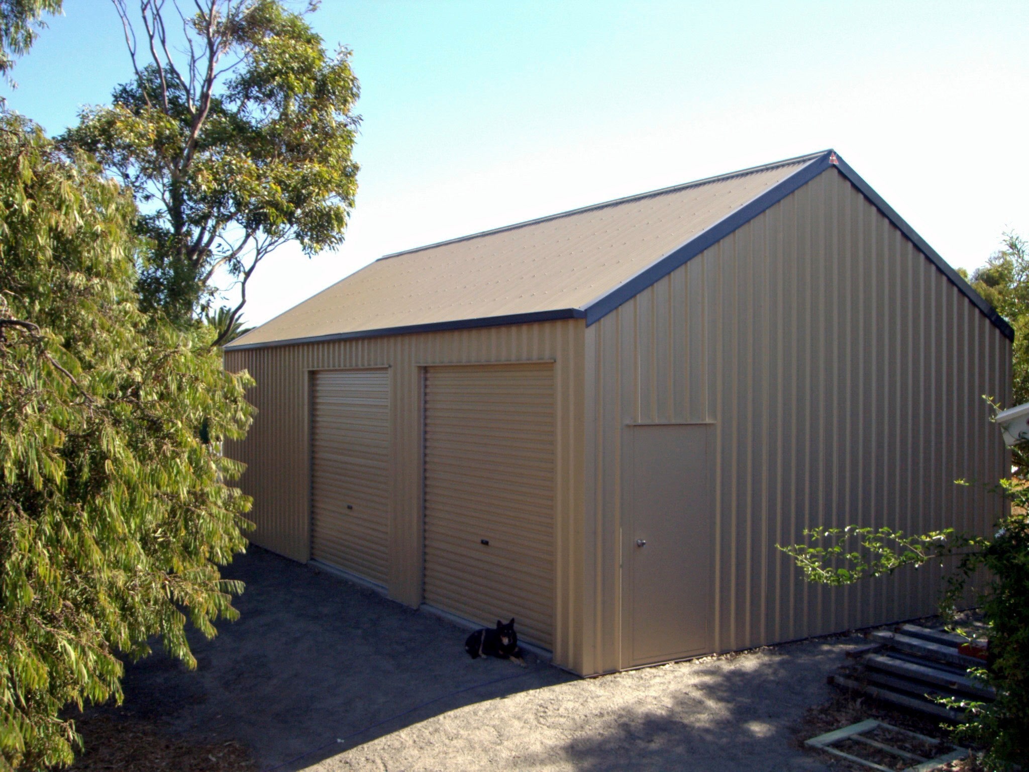 Custom Designed Residential Sheds - COLORBOND, Australian Made, Built ...