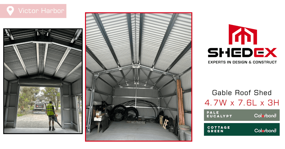 Gable Sheds - Shedex Fleurieu