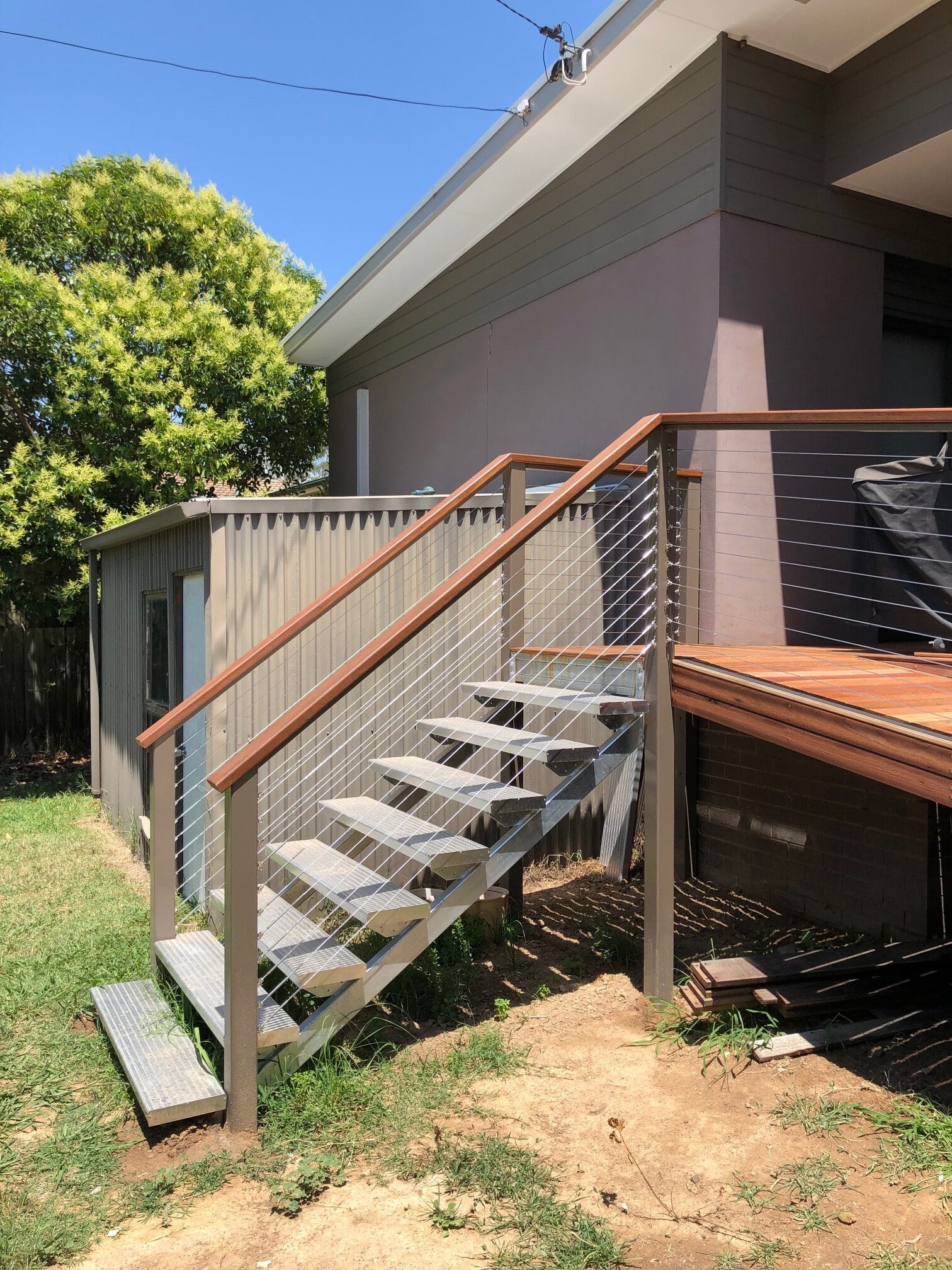 High-Quality Shed Stairs For Mezzanine Floors | ShedEx Fleurieu