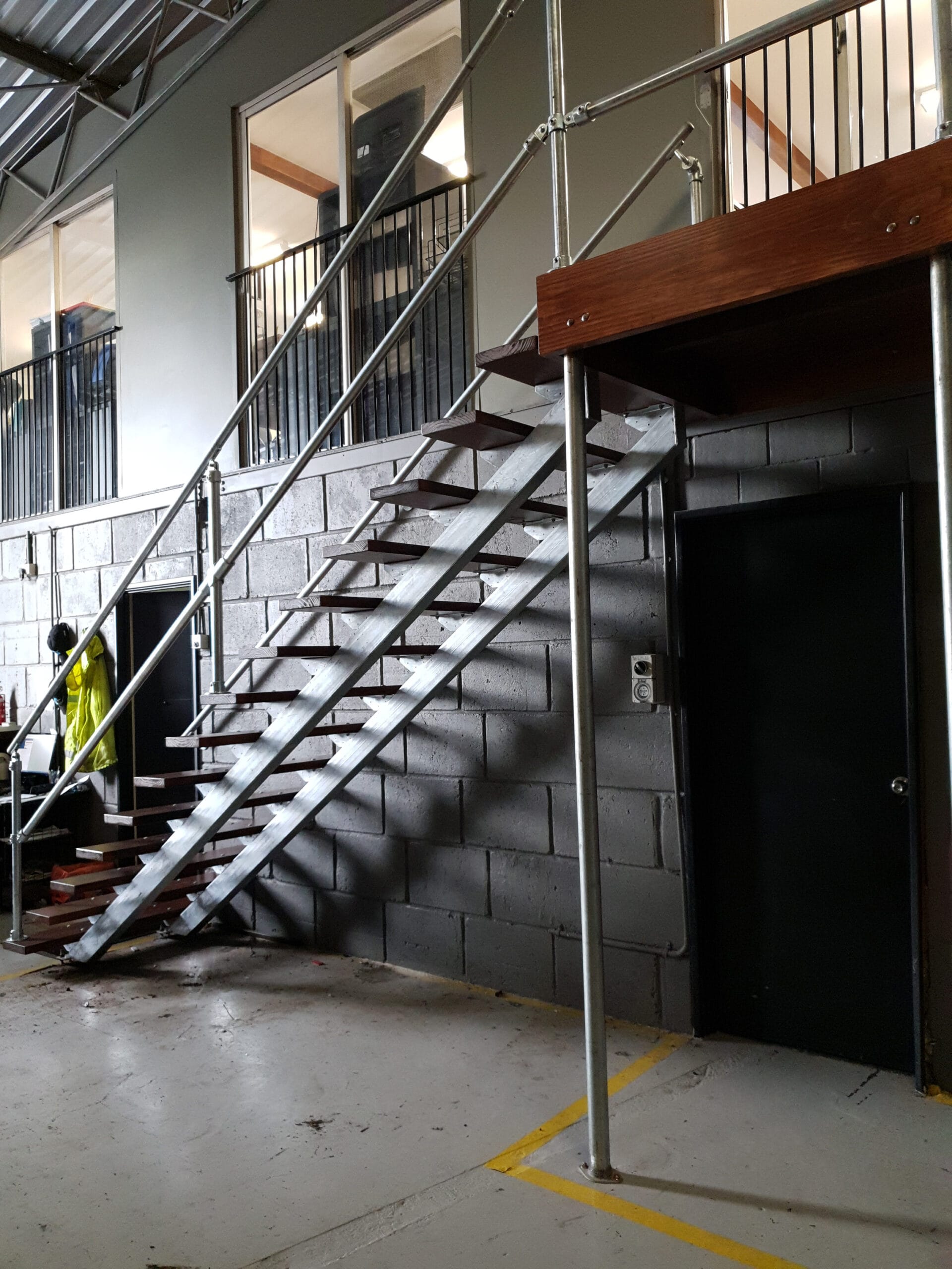 High-Quality Shed Stairs For Mezzanine Floors | ShedEx Fleurieu