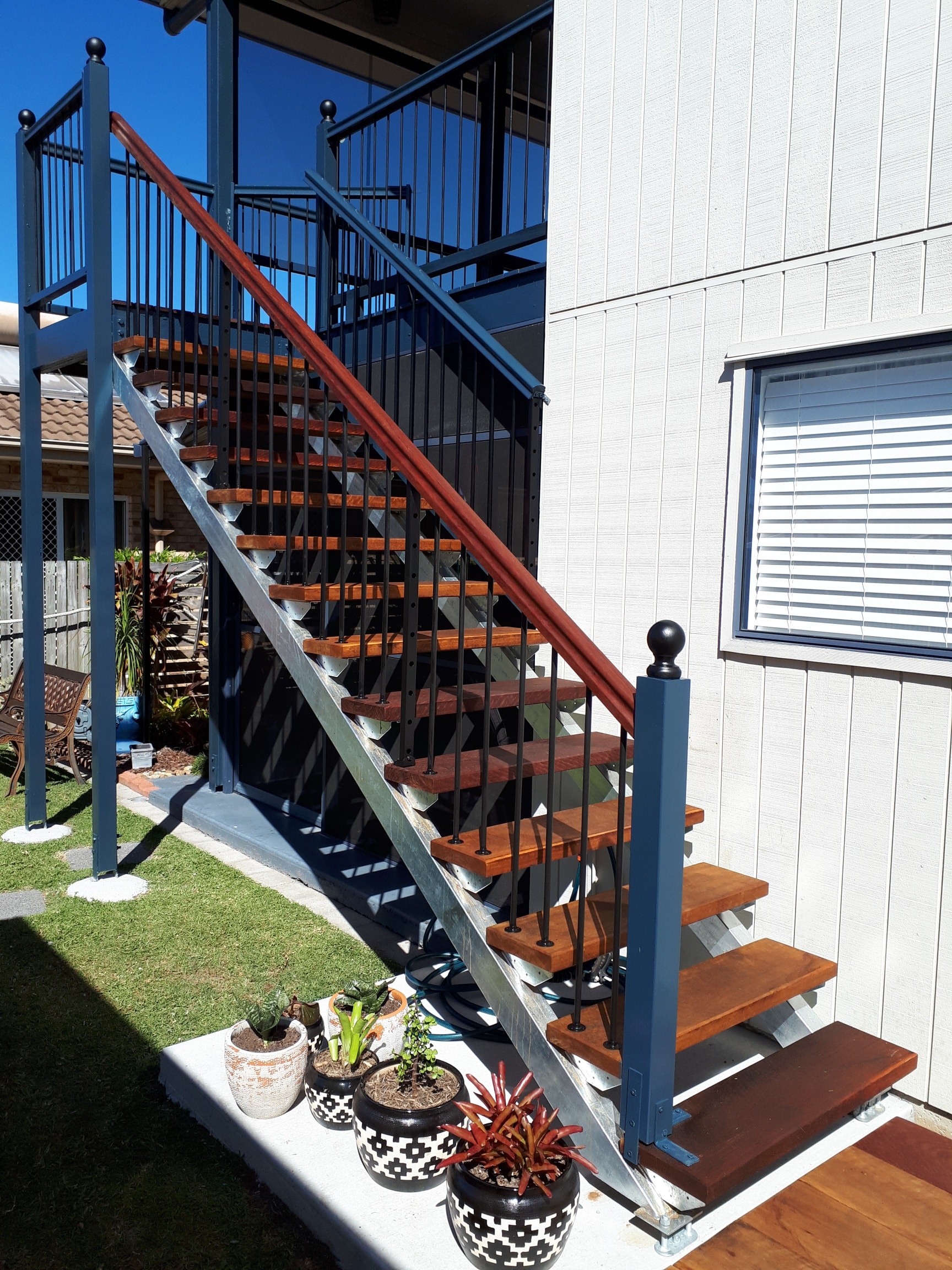 High-Quality Shed Stairs For Mezzanine Floors | ShedEx Fleurieu