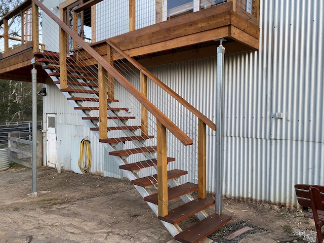 High-Quality Shed Stairs For Mezzanine Floors | ShedEx Fleurieu