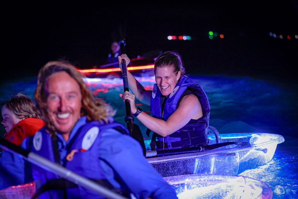 What to Expect on Your First Night Kayak Tour - Showtime Kayaking