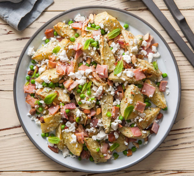 Pea & Mint Pesto Spud Lite Salad - Spudlite