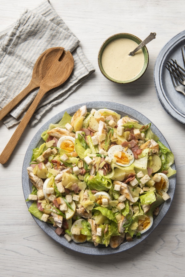 Potato & Chicken Caesar Salad - Spudlite