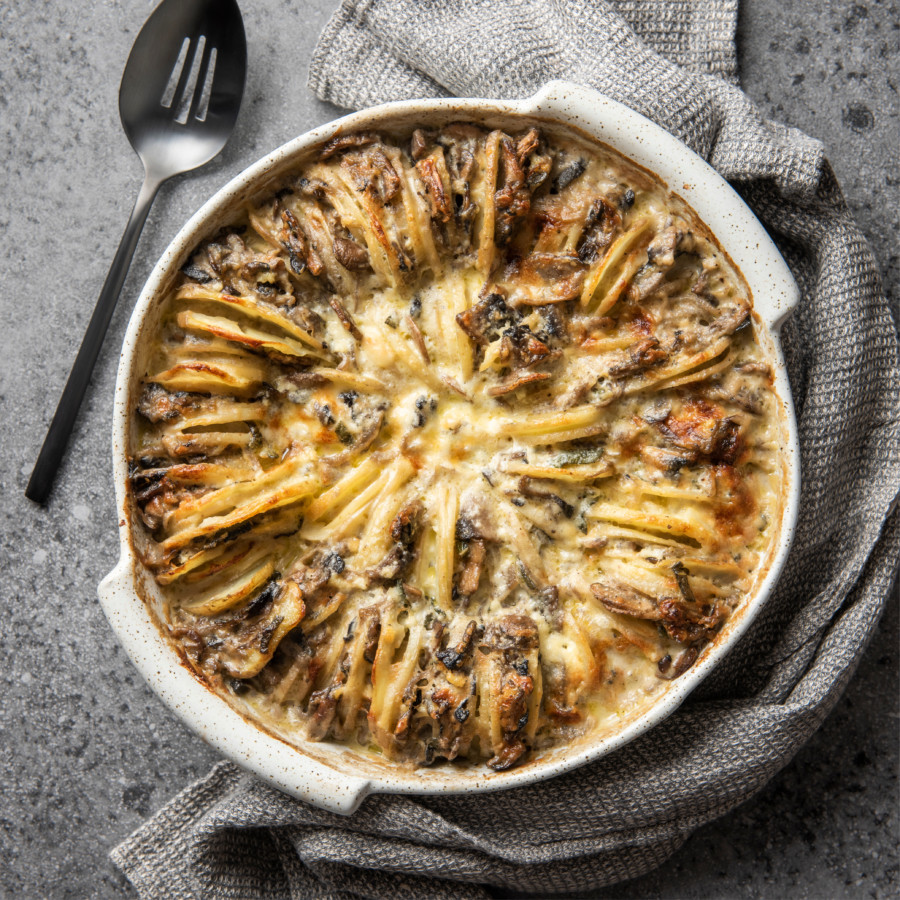 Mini Cheesy Garlic Spud Lite Potato Bakes - Spudlite