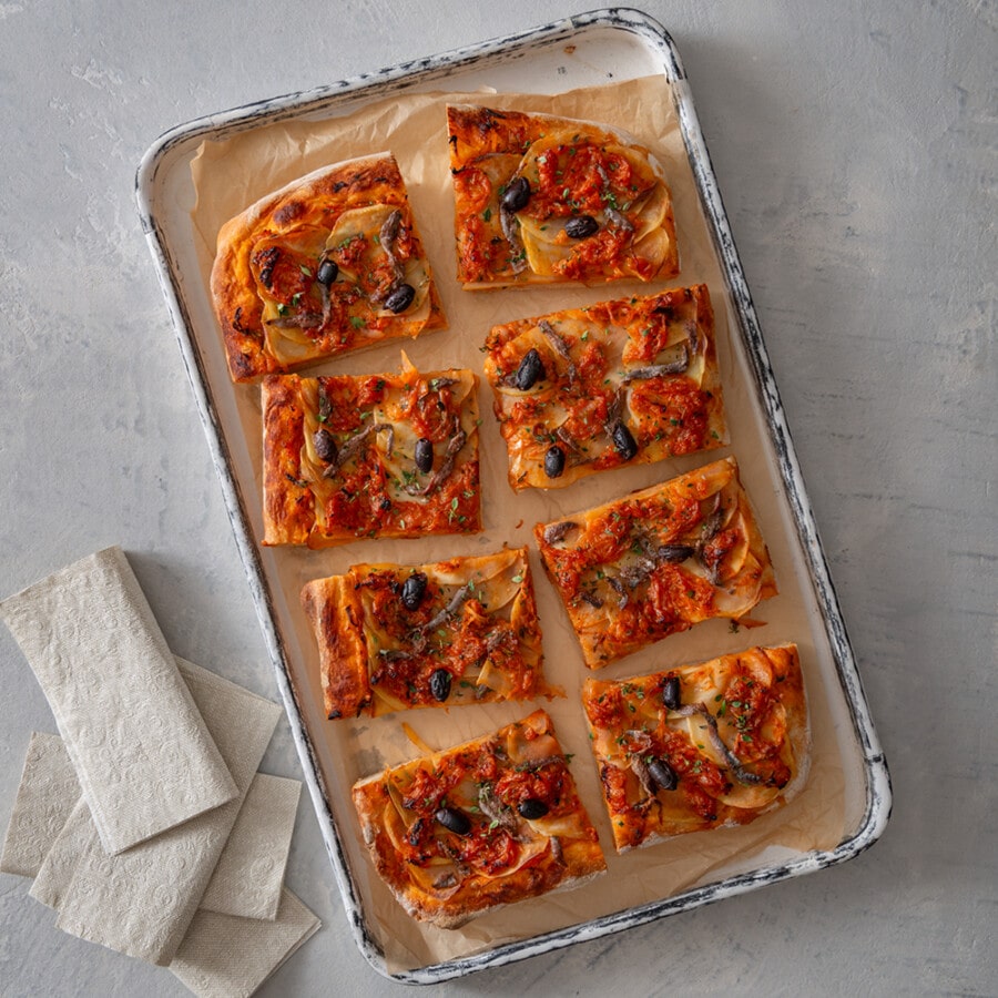 Potato Pissaladiere - Spudlite