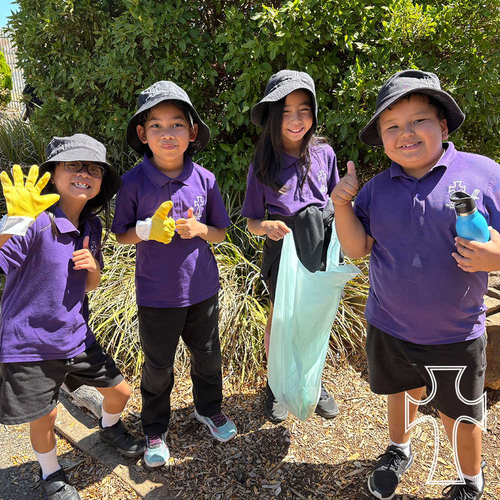 School Pride on Clean Up Australia Day - St Mary Magdalene's School