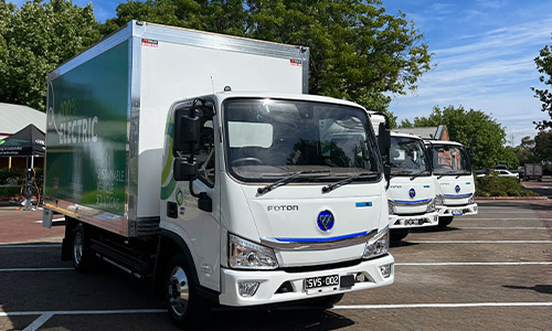 Foton Electric Trucks Drive Day – South Australia - Sustainable Vehicle ...