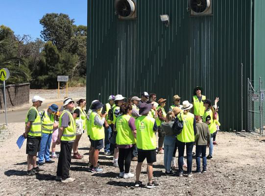City of Canning community tour: recycling facility - Switch Your Thinking