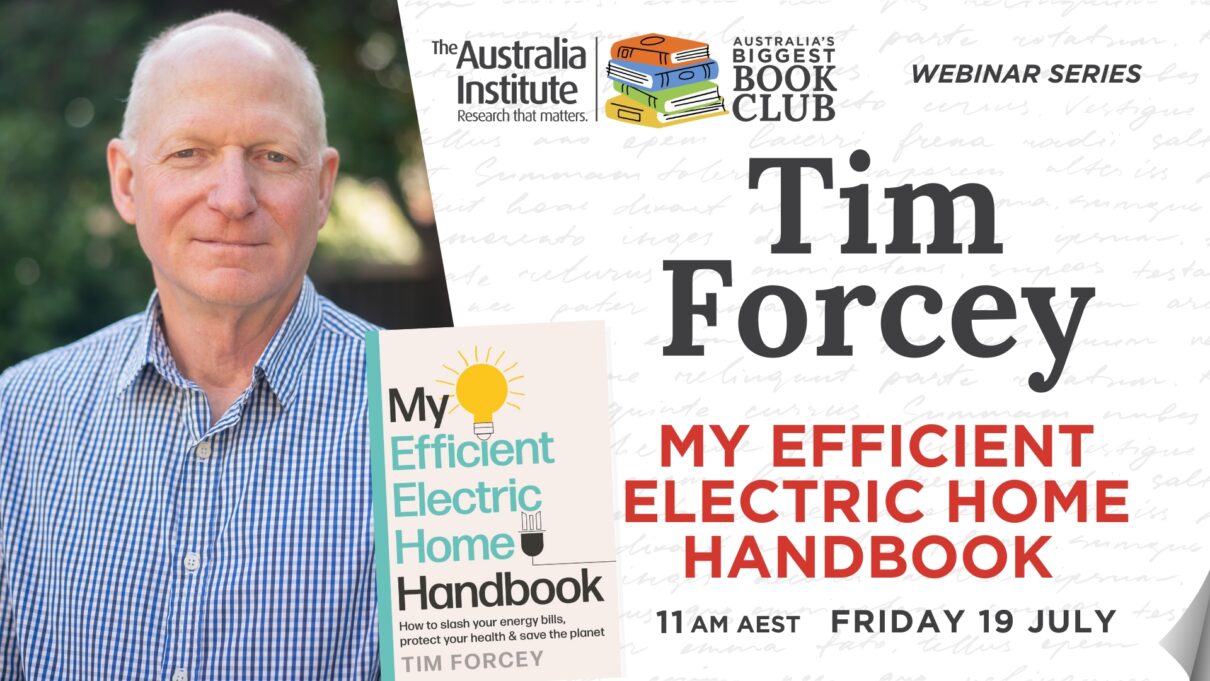 My Efficient Electric Home Handbook webinar with author Tim Forcey ...