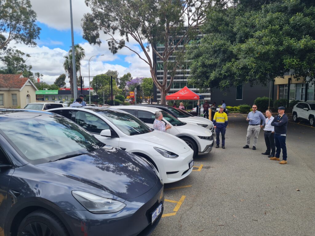 Switch Your Thinking hosts staff Battery Electric Vehicle (BEV) lunch ...