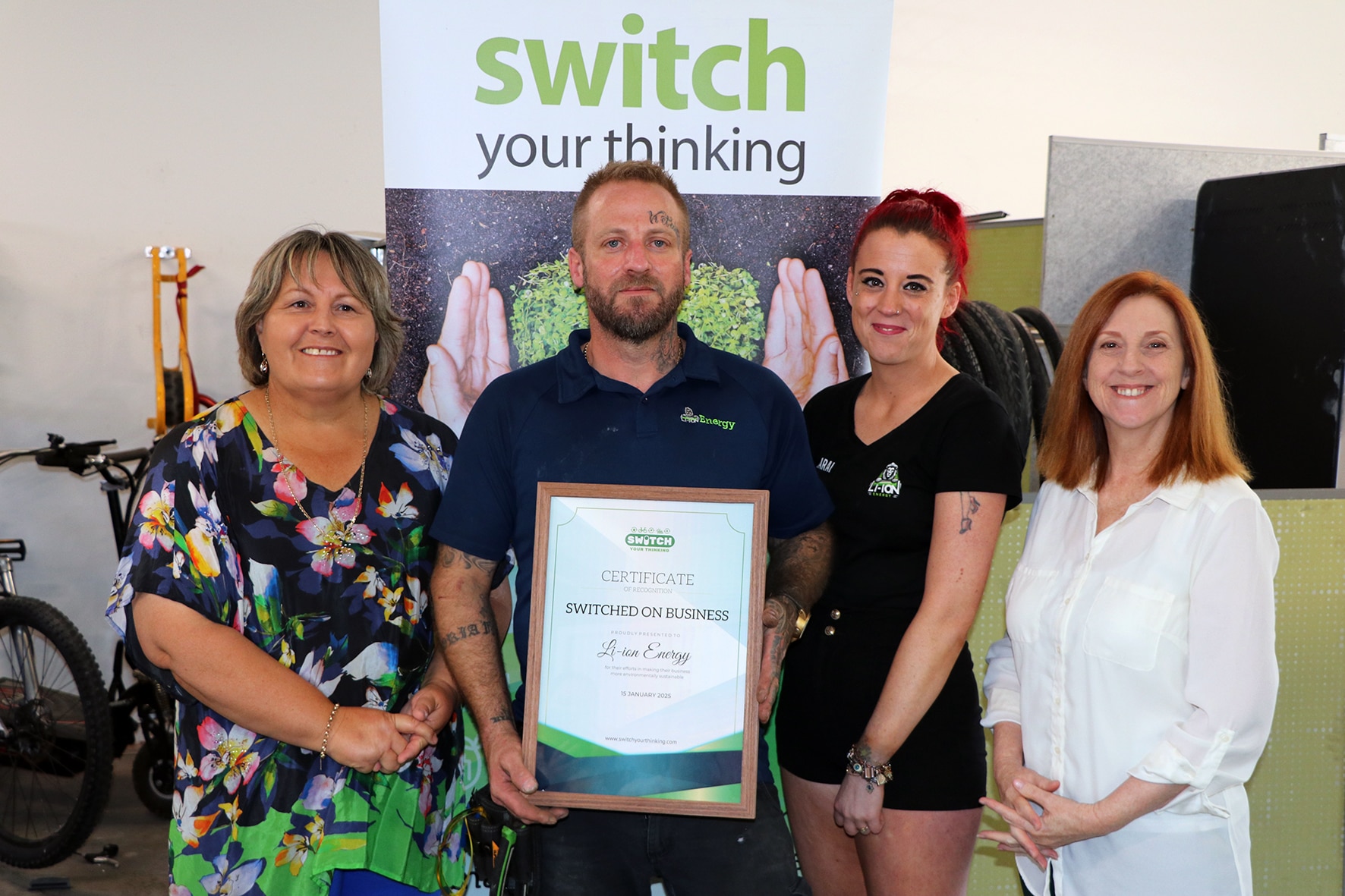 Li-ion Energy celebrated for business sustainability and leading the ...