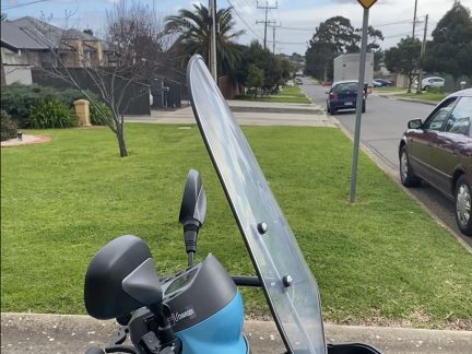 Mobility Scooter Windscreen - TADSA