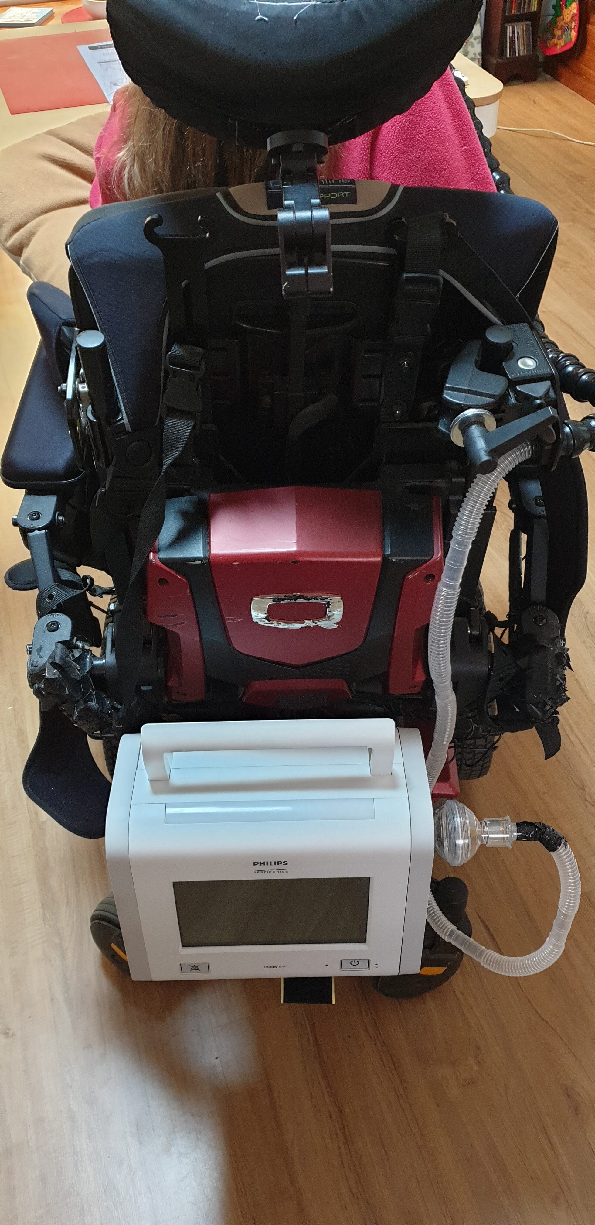 Medical Device Mounted on Wheelchair - TADSA