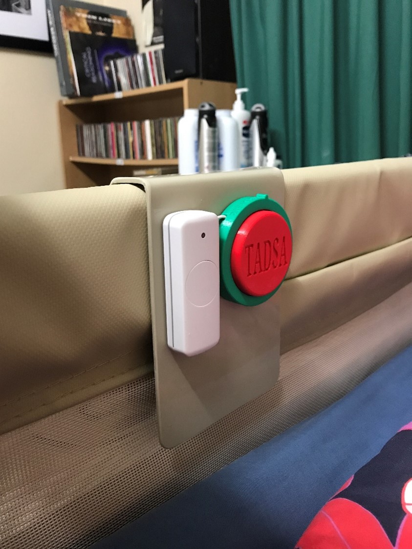 Bed Mounted Call Alert for Carer - TADSA