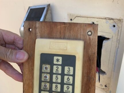 Weather Protected Mounted Keypads - TADSA