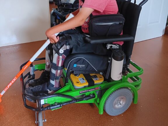 Bull Bar Attachment for Power Wheelchair - TADSA