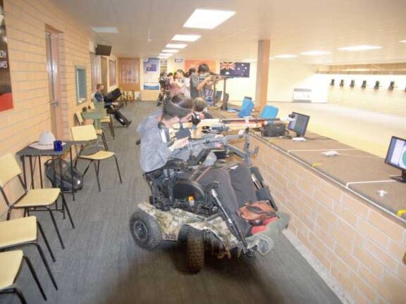 Shooting Aid for Wheelchair - TADSA