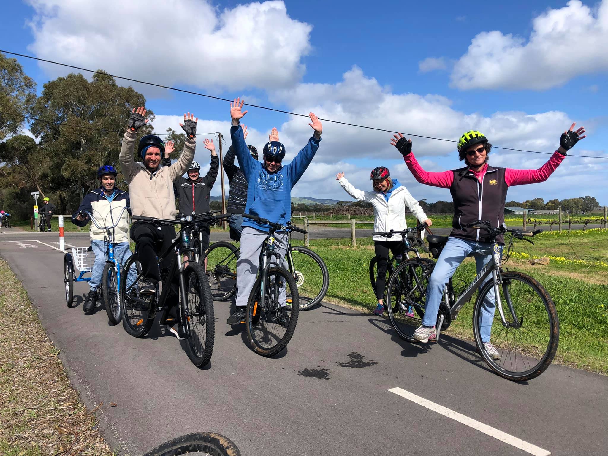 Freedom Wheels Inclusive Group Rides in Willunga - TADSA