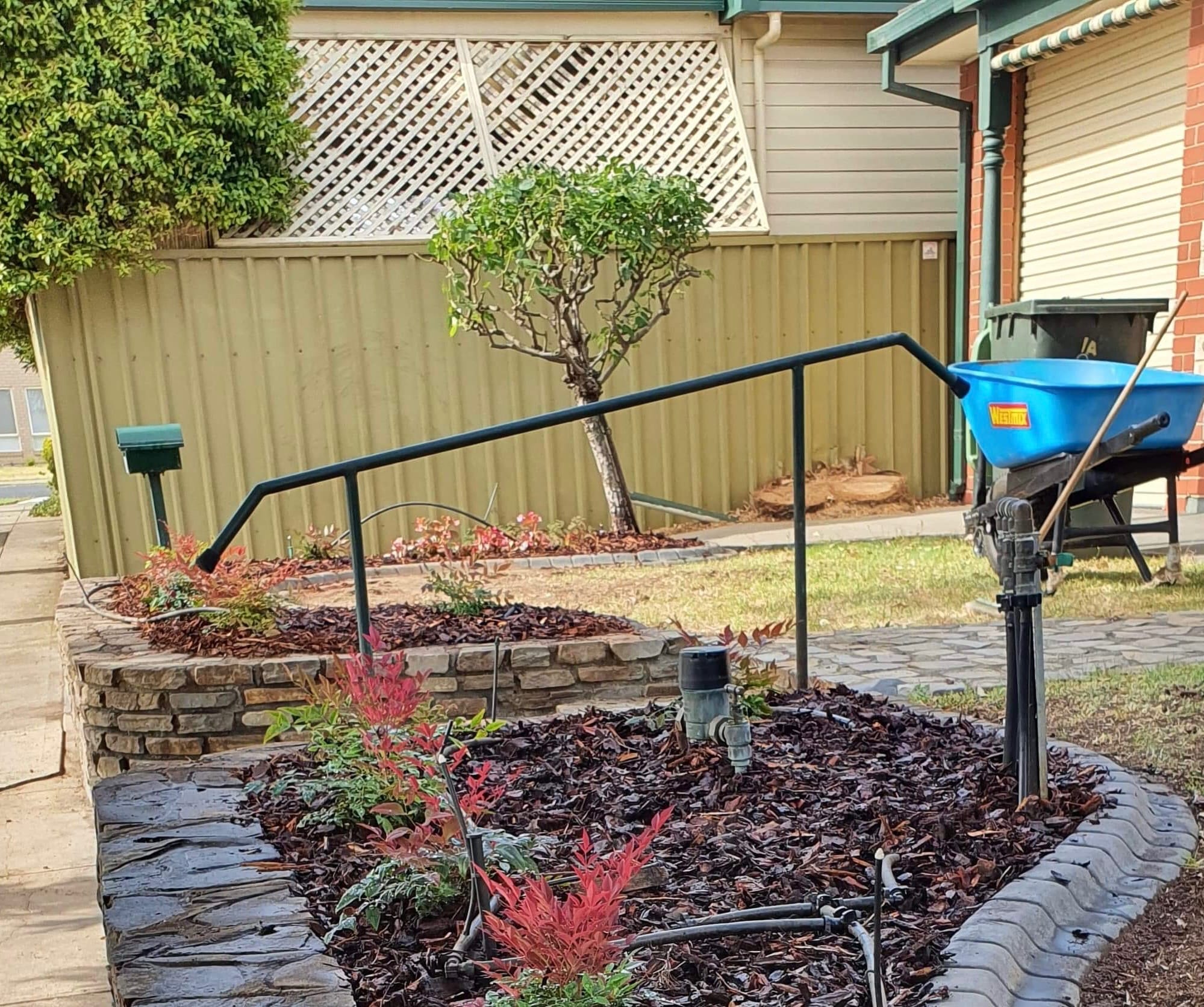Custom 4 Step Hand Rail - TADSA