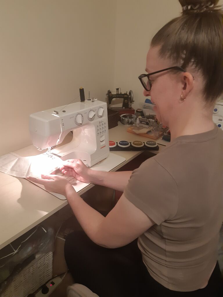 Hand/Voice Controlled Sewing Machine Options - TADSA