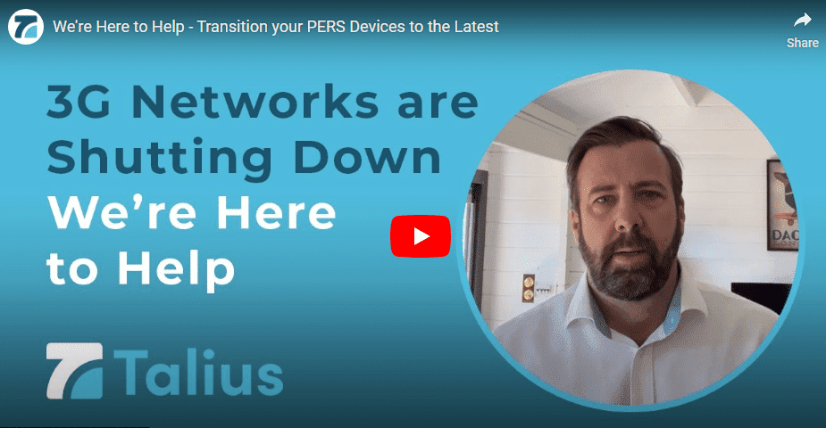 Transition Your PERS Devices Before 3G Support Ends