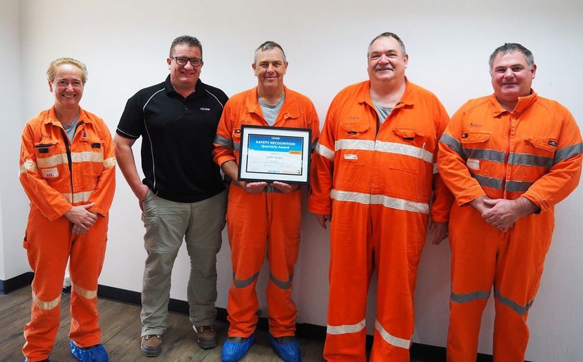 TEC Team recognised for Outstanding Safety - Total Electrical Contracting
