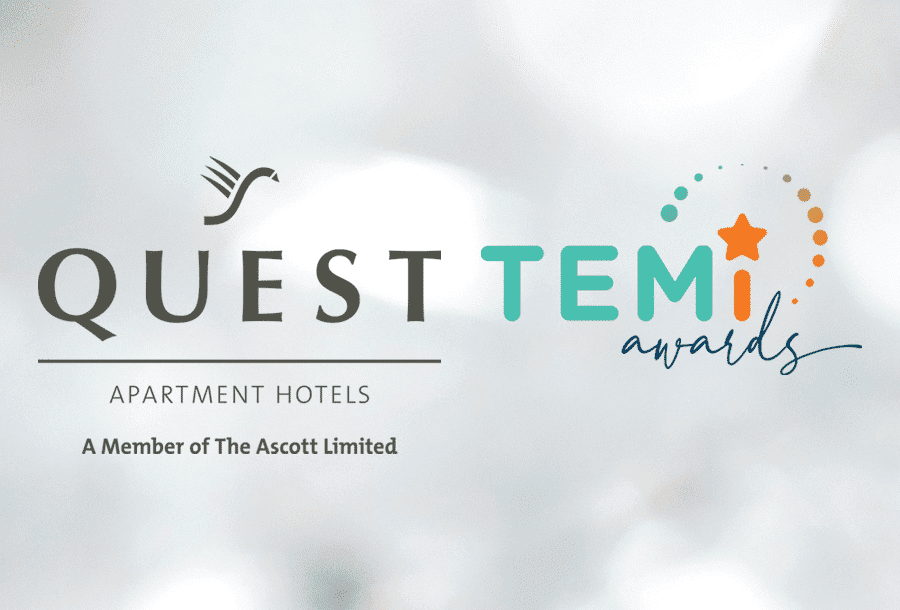 Quest Apartment Hotels to sponsor the 2023 TEMI Awards