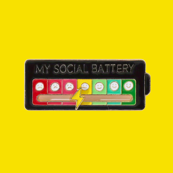 Social Battery Pin - TMHC