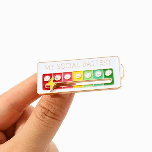 Social Battery Pin - TMHC