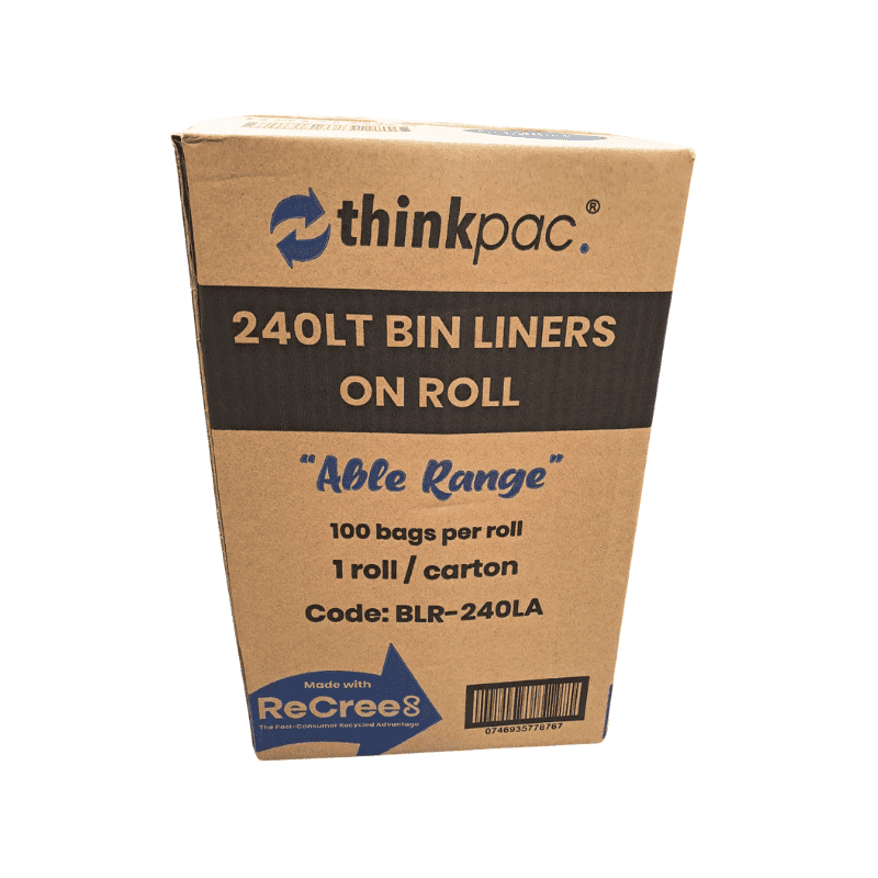 240L "Able" Range Bin Liner On Roll | Thinkpac