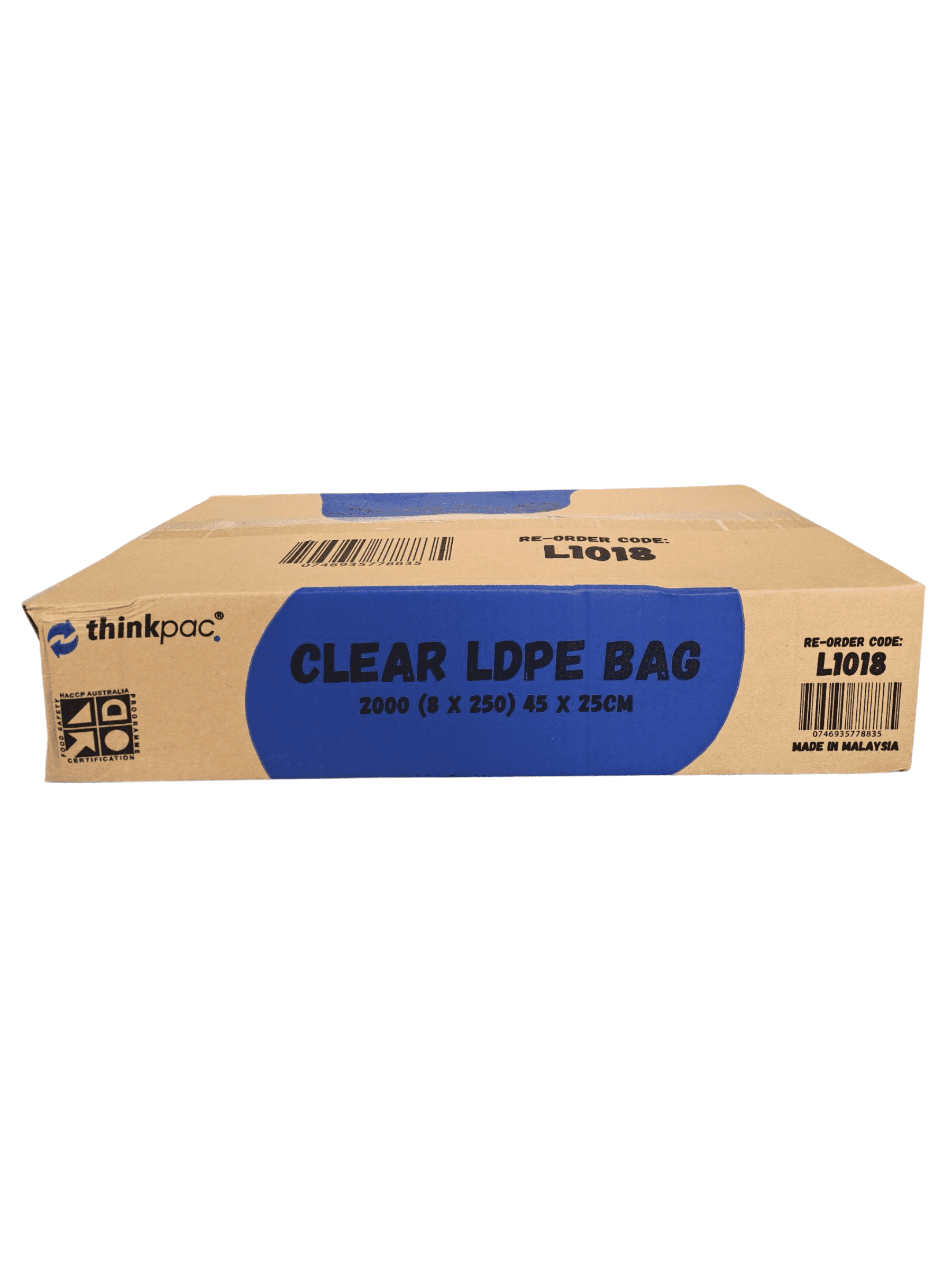 10" x 18" LDPE Clear Bags | Thinkpac