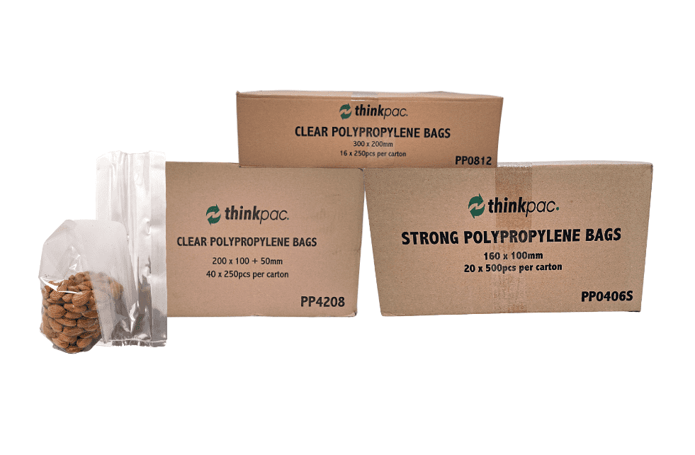 Polypropylene Clear Bags Archives | Thinkpac