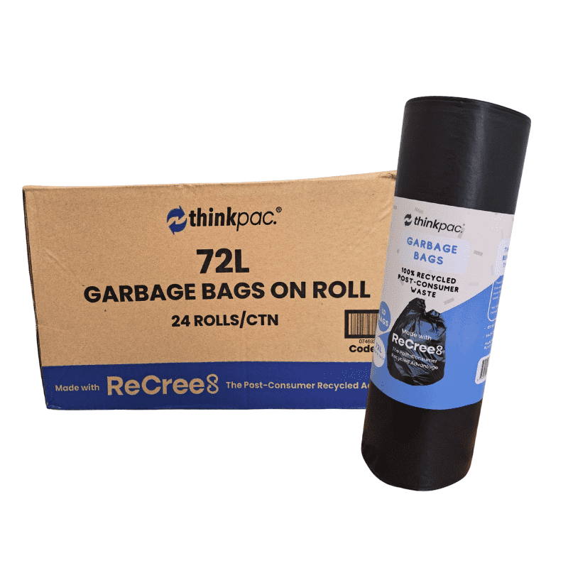 72L Retail Bin Liner On Roll | Thinkpac