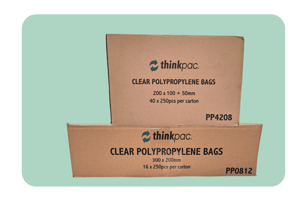 Polypropylene Clear Bags Archives | Thinkpac